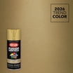 (2 pack) Gold, Rust-Oleum American Accents 2X Ultra Cover Metallic ...