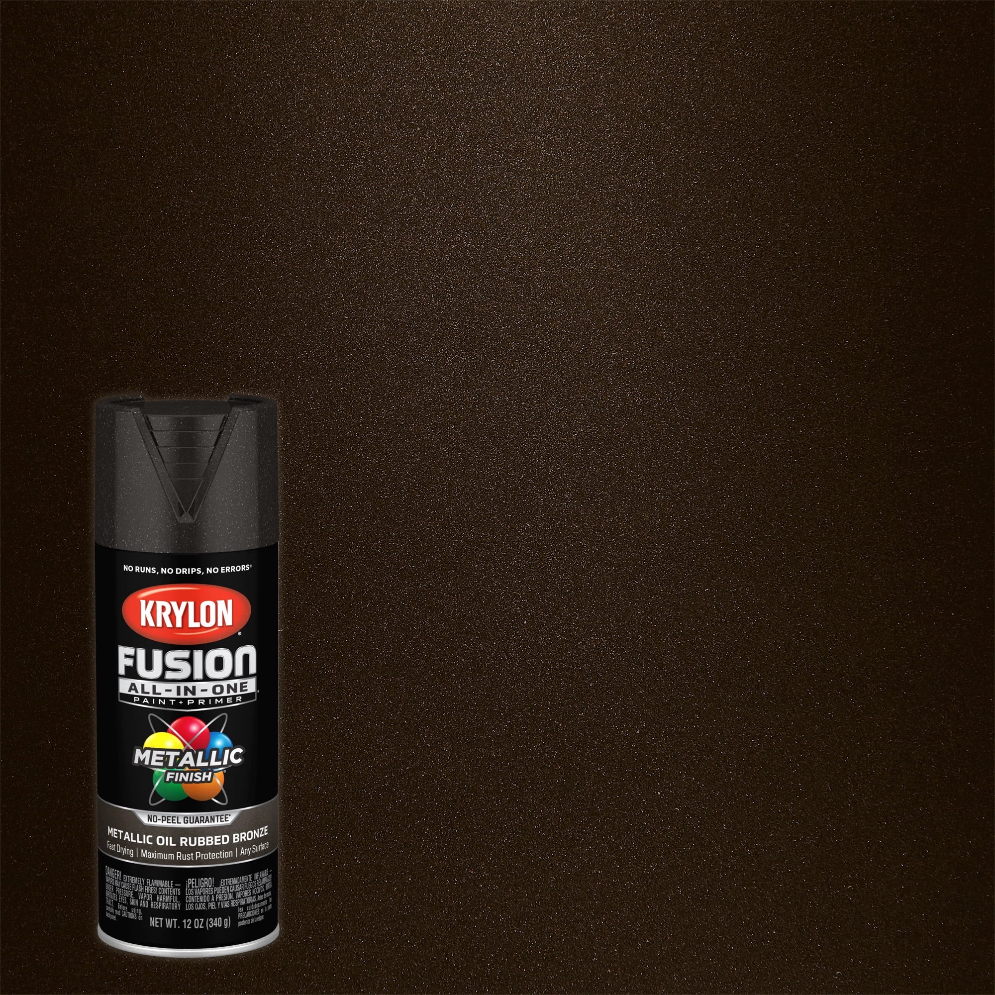 Krylon K02771007 Fusion All-In-One Metallic, Metallic, Oil Rubbed ...