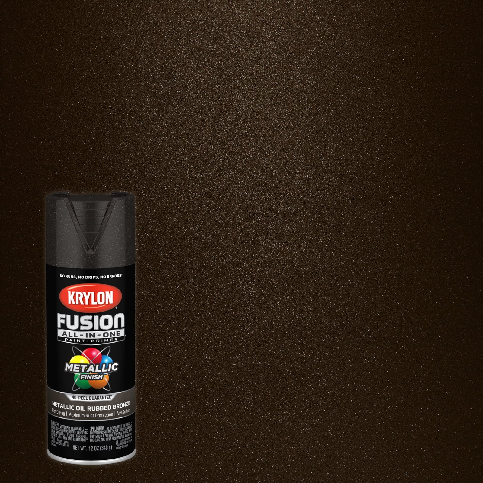 Krylon K02771007 Fusion All-In-One Metallic, Metallic, Oil Rubbed ...