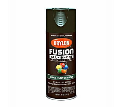 Krylon K02789007 Fusion Spray Paint Gloss Hunter Green 12 Ounce,1 Each ...