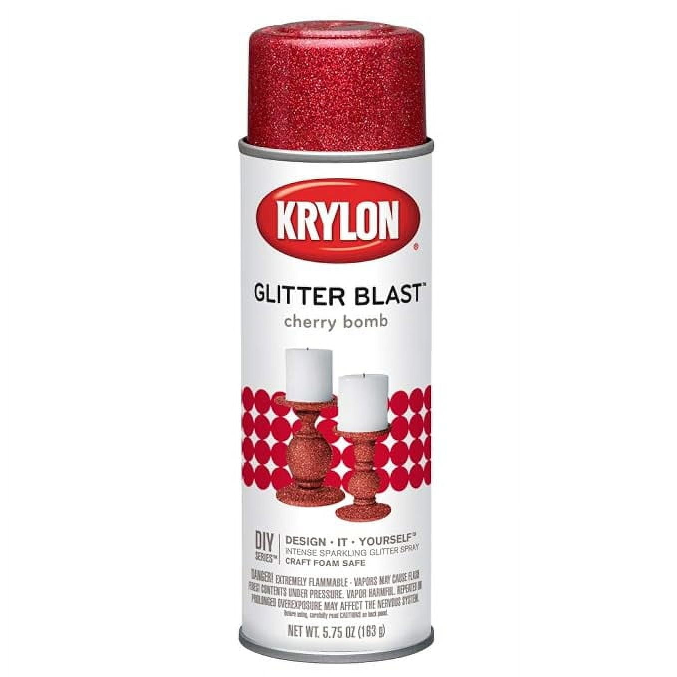 Krylon K03806A00 Glitter Blast Glitter Spray Paint for Craft Projects ...