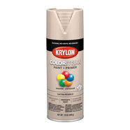 Krylon K05160202 ColorMaster Paint + Primer, Flat, Black, 12 oz ...