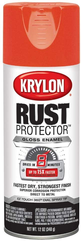Krylon K06900907 Rust Protector and Preventative Enamels Gloss, 12 ...