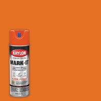 Krylon Mark-It 730608 Industrial SB APWA Bright Orange Inverted Marking ...