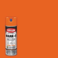 Krylon Mark-It 730708 Industrial SB Fluorescent Orange Inverted Marking ...