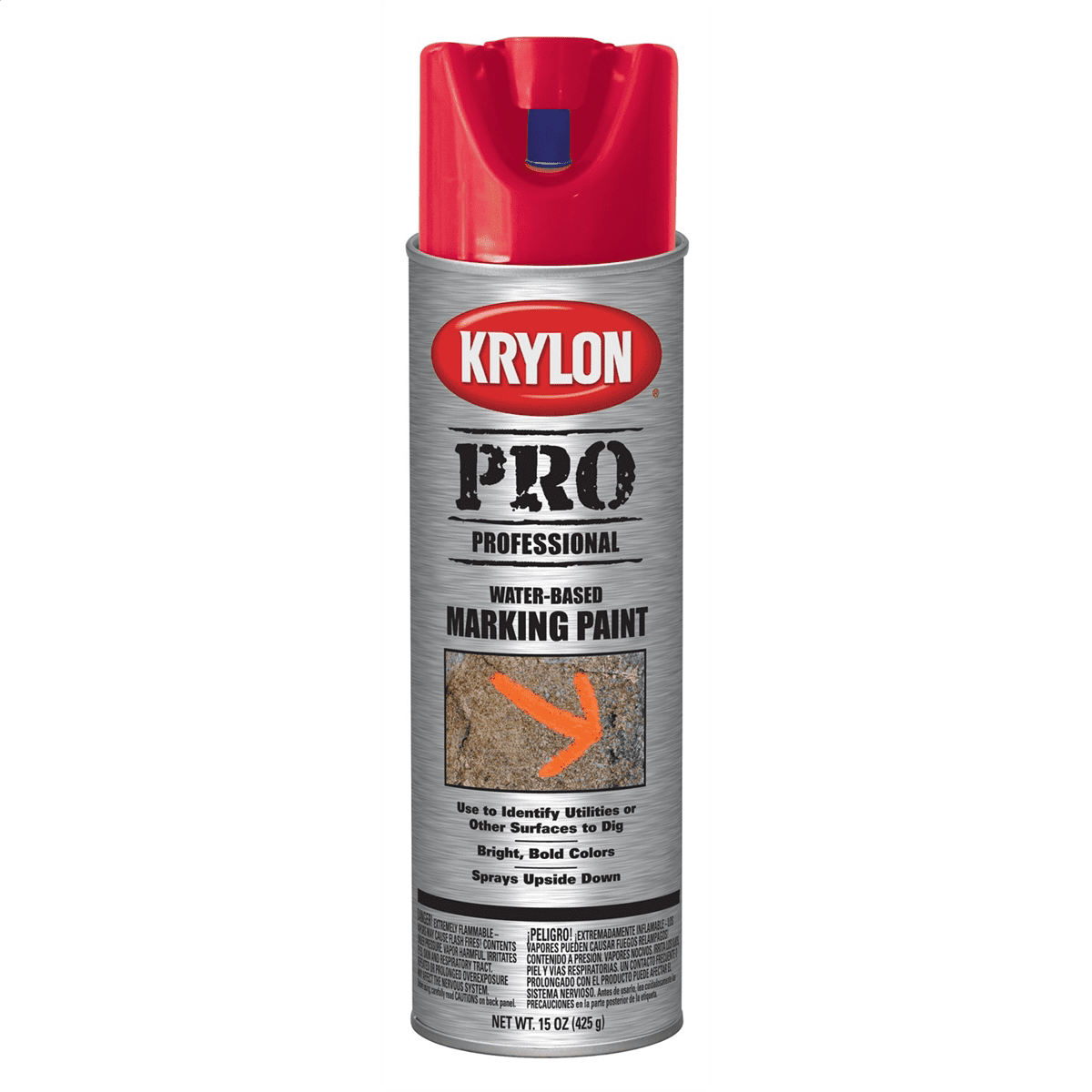 Krylon Mark Paint Apwa Brilliant Red 15 oz. - Walmart.com