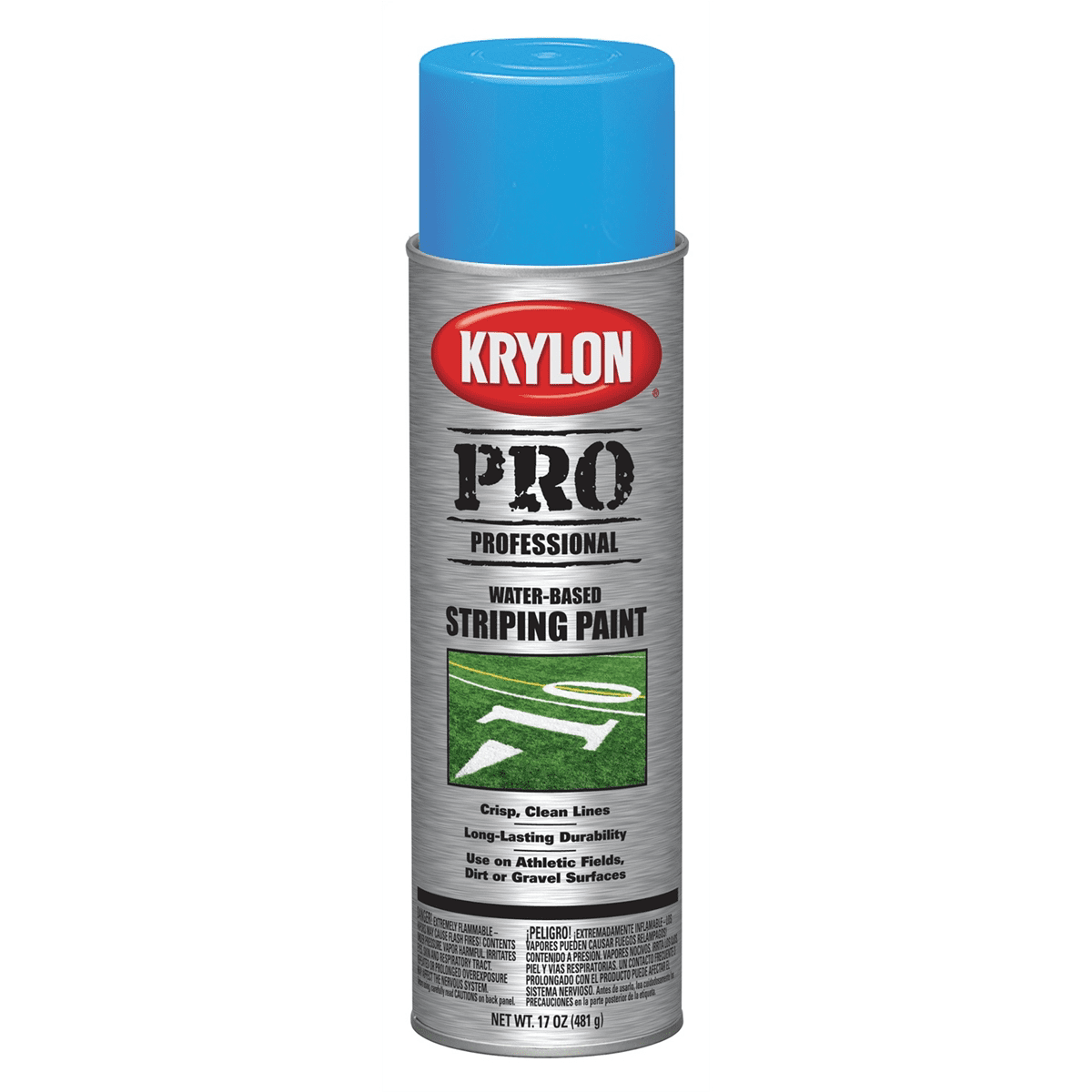 Krylon Striping Paint Athletic Field Blue 18 oz. Aer - Walmart.com