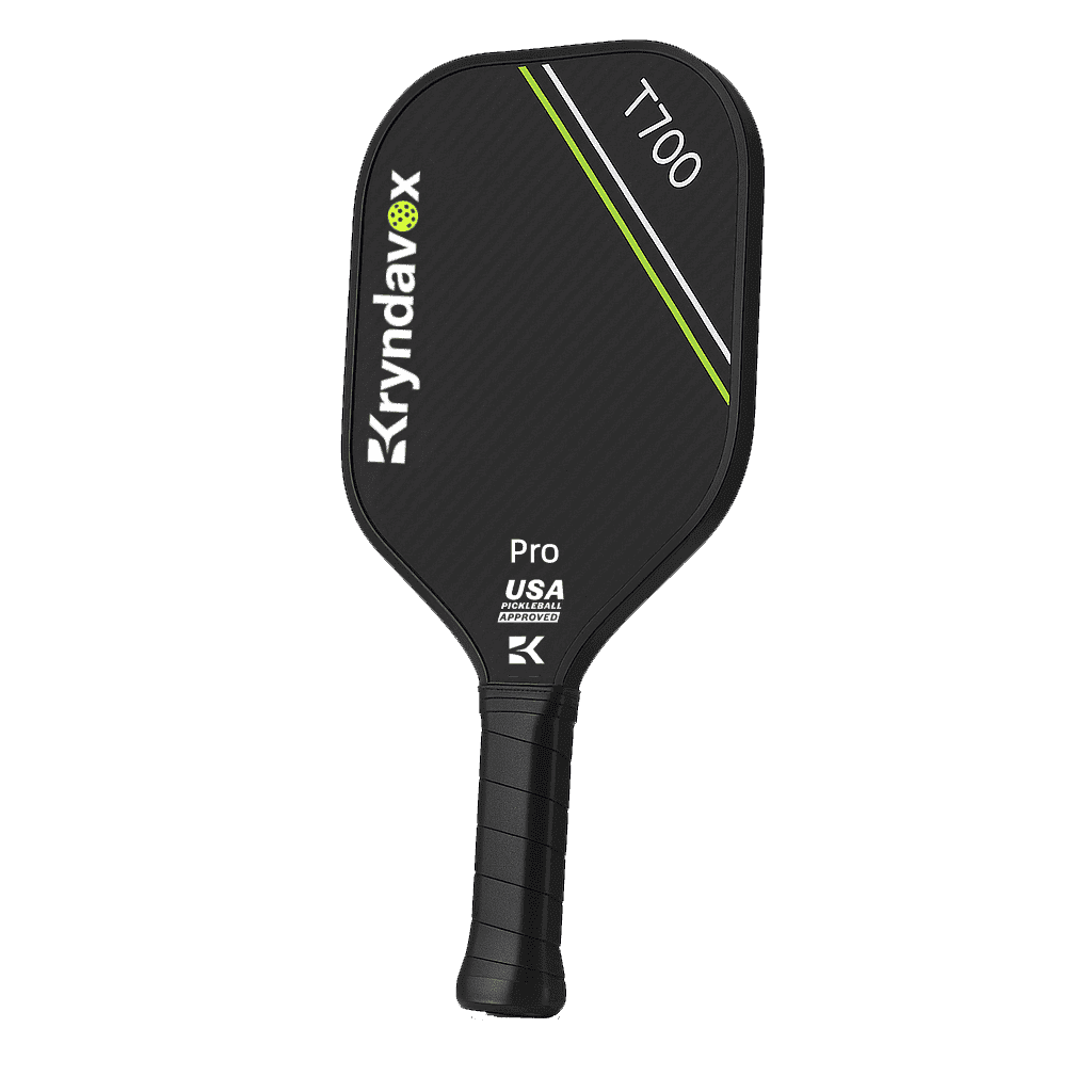 Kryndavox Pickleball Paddle, The T700 Raw Carbon Fiber Power, Pro ...