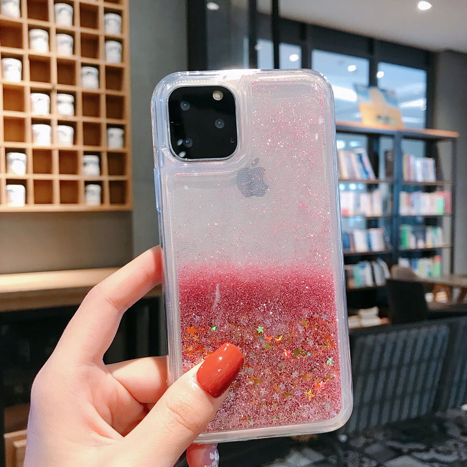 Kryonix Case for iPhone 13 Pro Max Solid Color Liquid Glitter Phone ...
