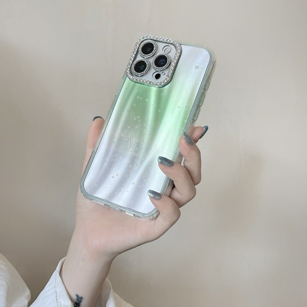 Kryonix Case for iPhone 16 Meteor Gradient Rhinestone Camera Ring Phone ...