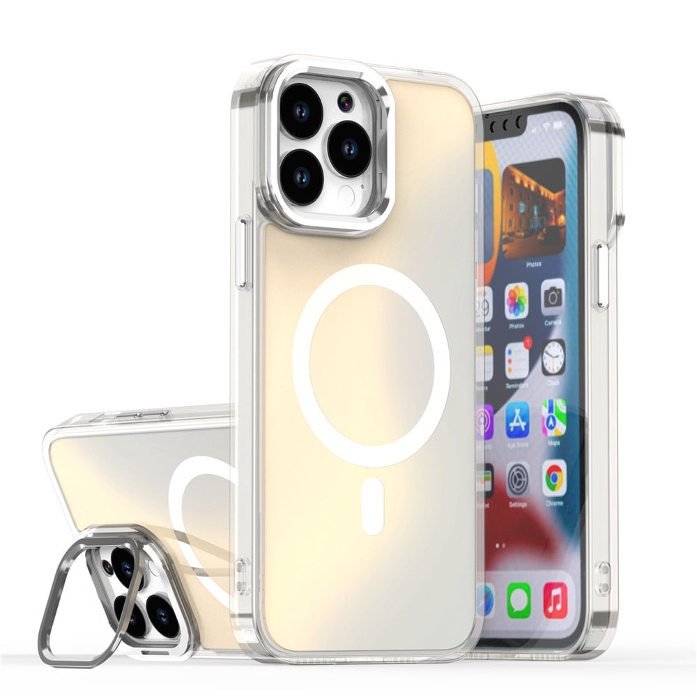 Kryonix For iPhone 12 Pro Case, Gradient Magnetic Stand Transparent ...