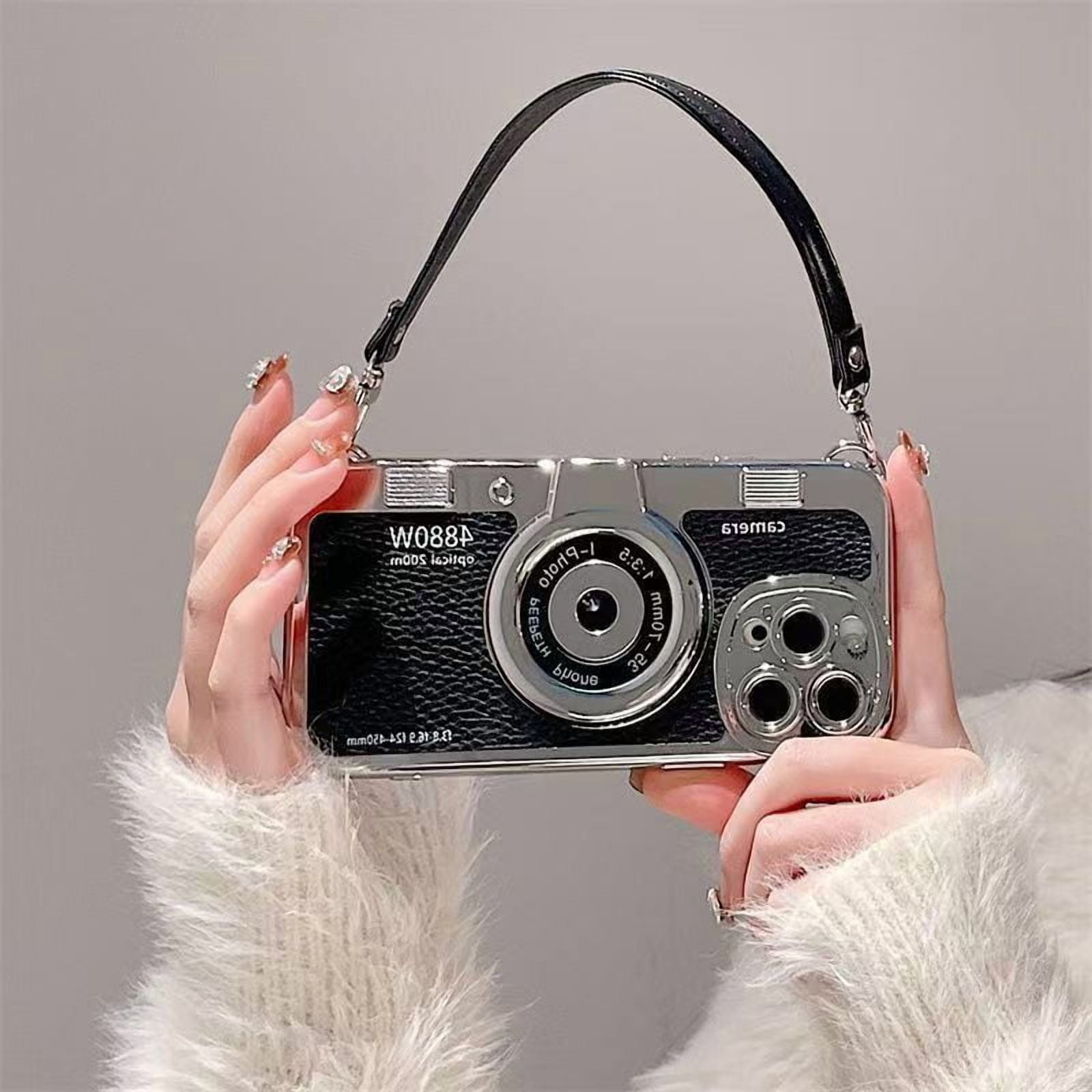 Kryonix For iPhone 14 Plus Case Cute, Vintage Camera Design with ...