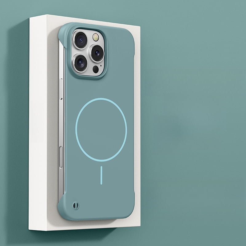 Kryonix For iPhone 16 Case Borderless MagSafe Soft Touch Frosted Slim ...