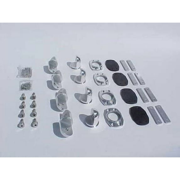 Krypt Wakeboard Tower Feet Kit - Mounting Hardware Fits Most Towers ...