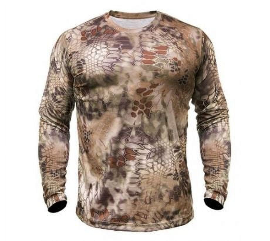 Kryptek Hyperion Long Sleeve Crew - Men's, Extra Small, Highlander - Walmart.com