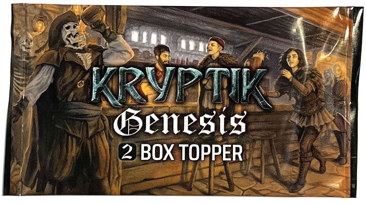 Kryptik Genesis (Wave 2) Box Topper Booster Pack (1 Foil Card) - Walmart.com