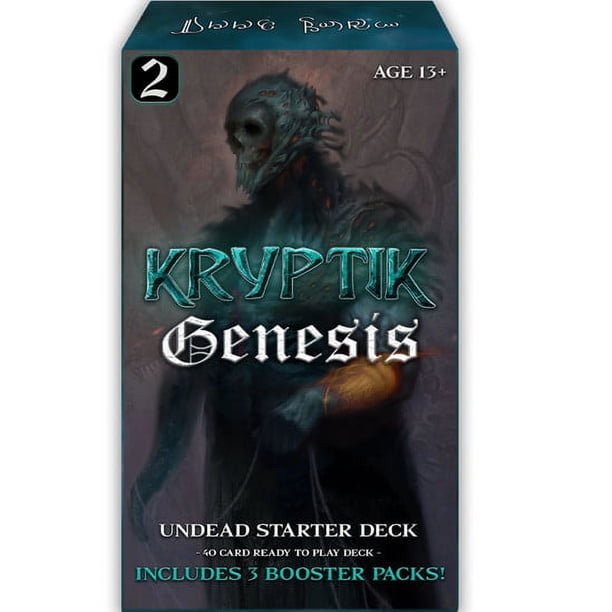 Kryptik TCG Genesis Wave 2 Undead Starter Deck - Walmart Business Supplies
