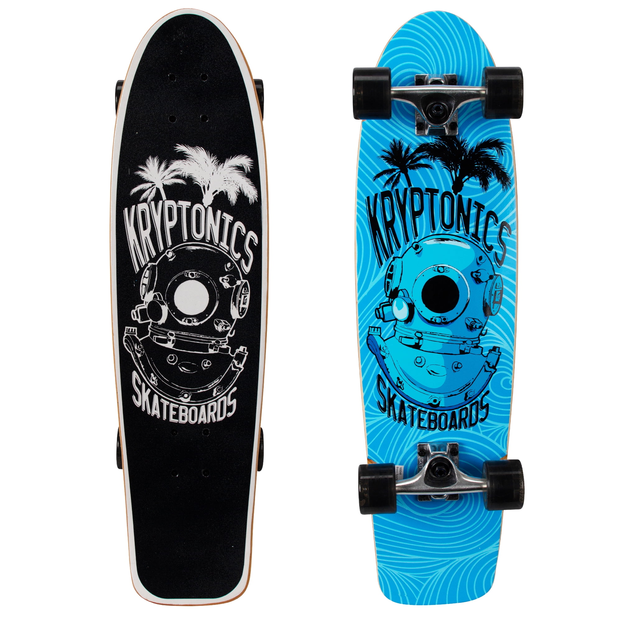 Kryptonics 30 Complete Cruiser Skateboard - Trucks - Walmart.com