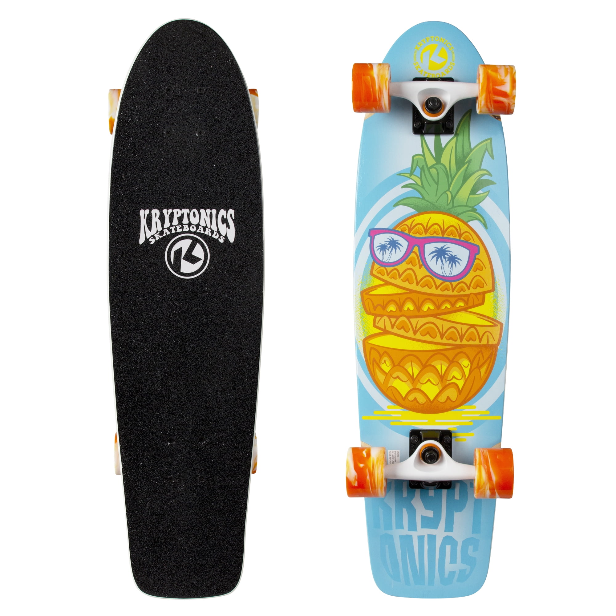Kryptonics 30 In. Complete Cruiser Skateboard (30 In. x 8 In ...