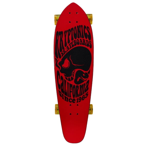 Kryptonics 32" Mini Diamondtail Longboard Complete Skateboard (32" x 9 ...