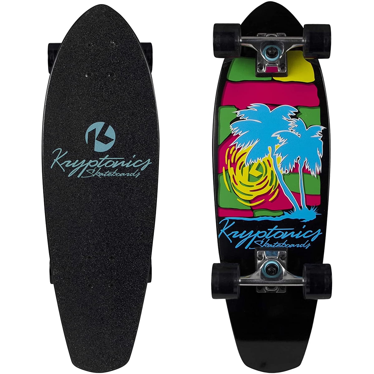 Kryptonics 'Florida' Cruiser Board Complete Skateboard (28" x 8.5 ...