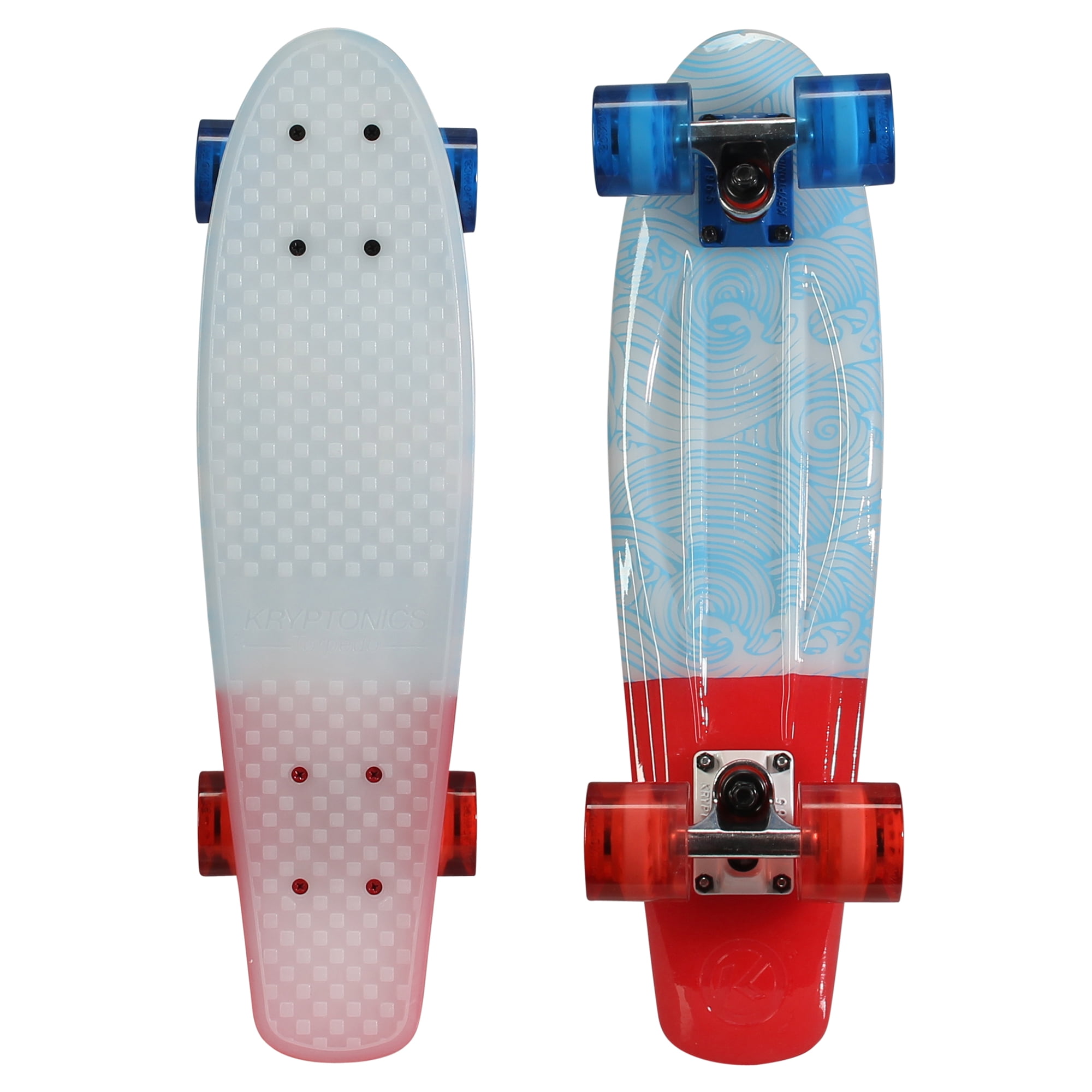 Kryptonics Retro Surf Torpedo Skateboard - Walmart.com