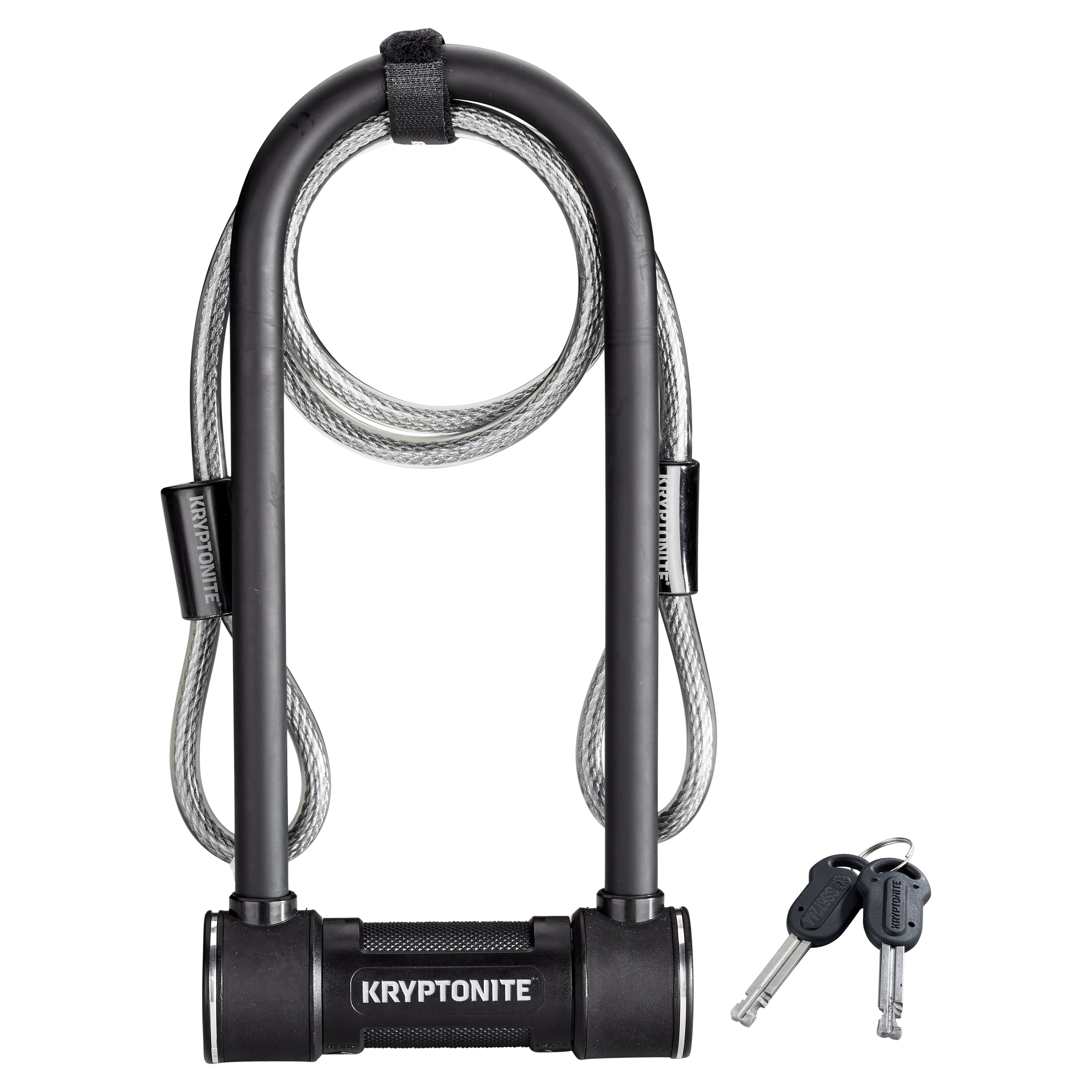 Kryptonite New-U KryptoLok Standard 12.7 mm U-Lock Bicycle Lock with ...