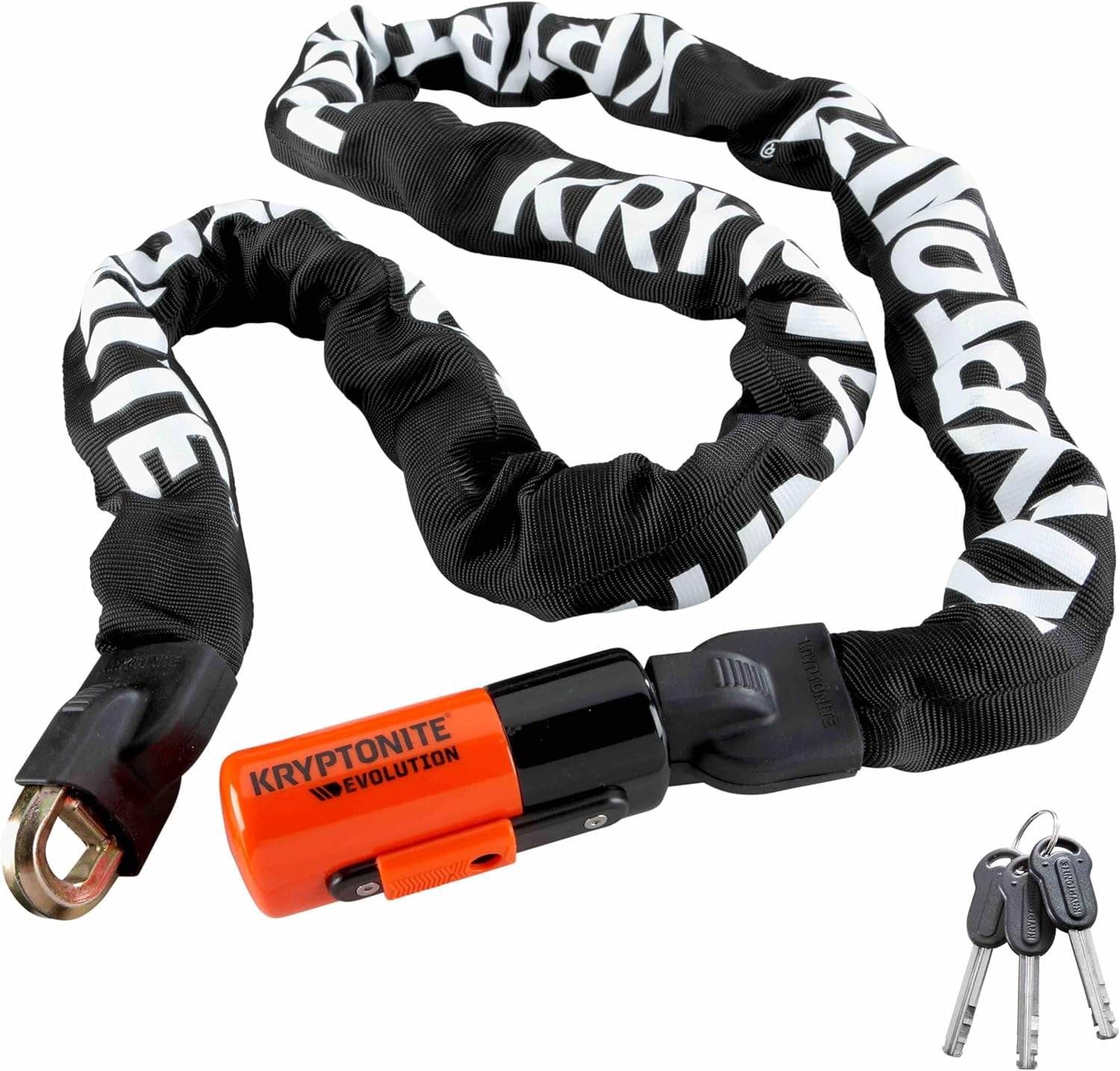 Kryptonite Evolution 1016 Mini 10mm Chain Bicycle Lock - Walmart.com