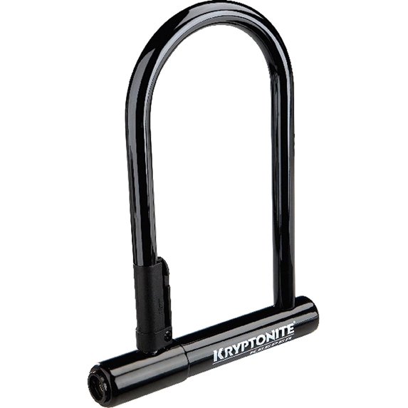 Kryptonite Keeper 12 Standard Heavy Duty Bicycle U-Lock with Bracket (4 ...