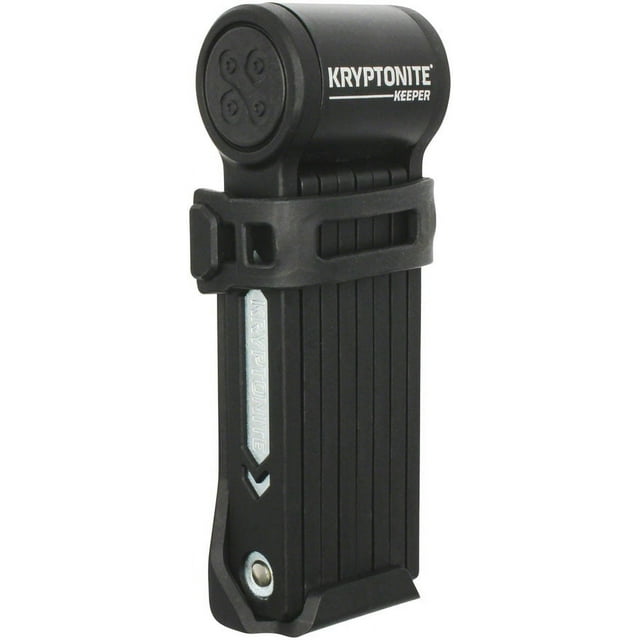 Kryptonite Keeper Mini Folding Lock - Includes Bracket, Black - Walmart.com