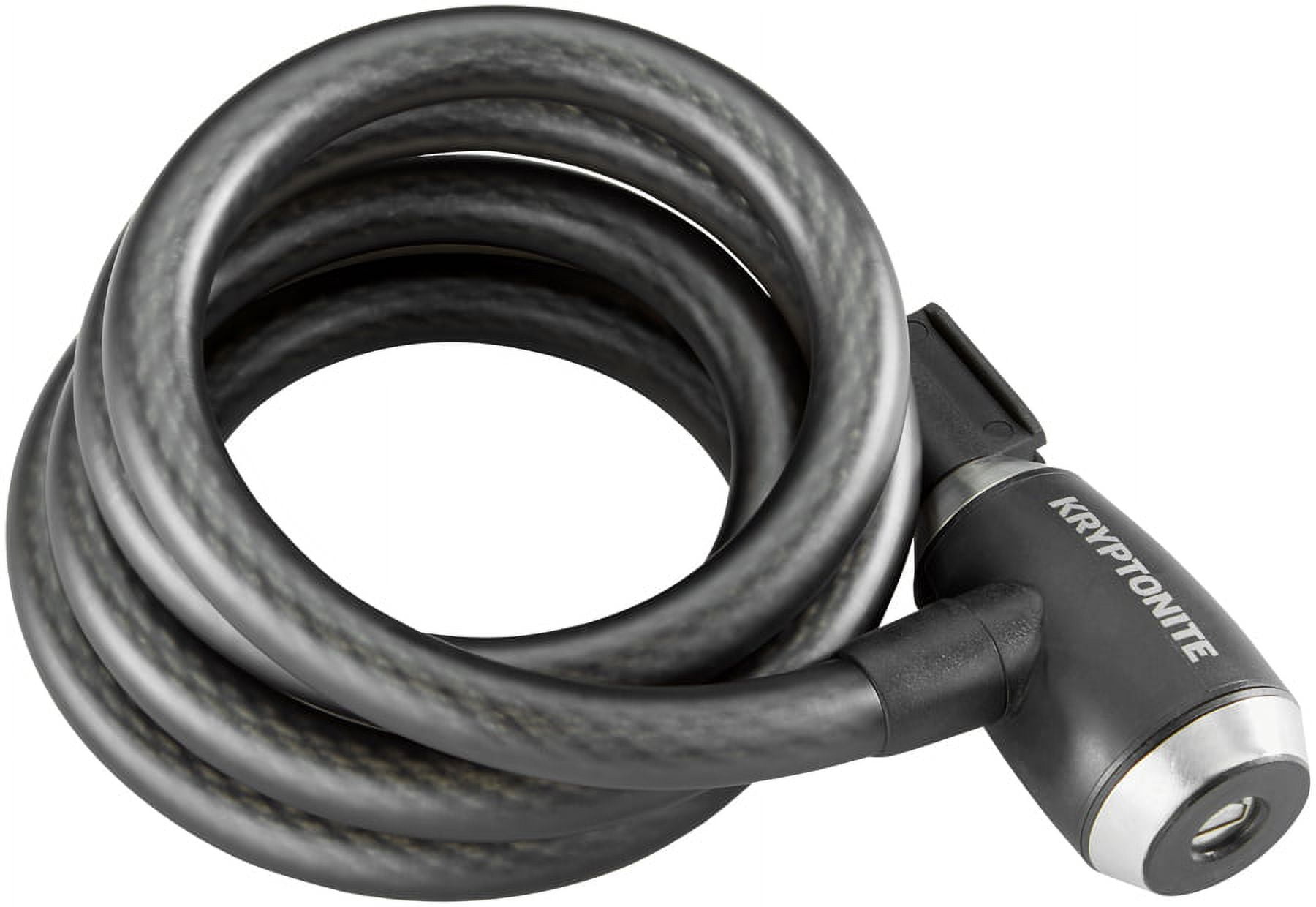 Kryptonite KryptoFlex 1518 Cable Lock - with Key, 6' x 15mm - Walmart.com