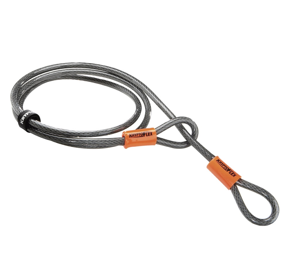 Kryptonite KryptoFlex Long Cable 1007: 7' x 10mm Loop Lock - Walmart.com