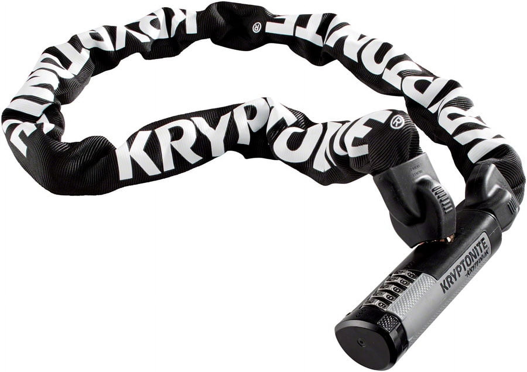Secure Kryptonite KryptoLok 912 Long Chain Lock with 5-Digit Resettable ...