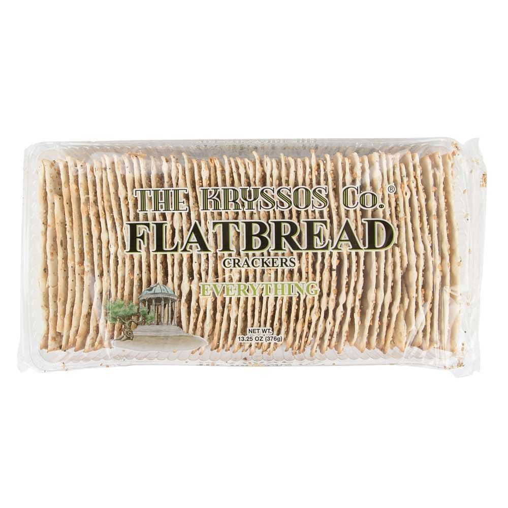 Kryssos Everything Flatbread Tray, Cheese Cracker Platter, Party Snack ...