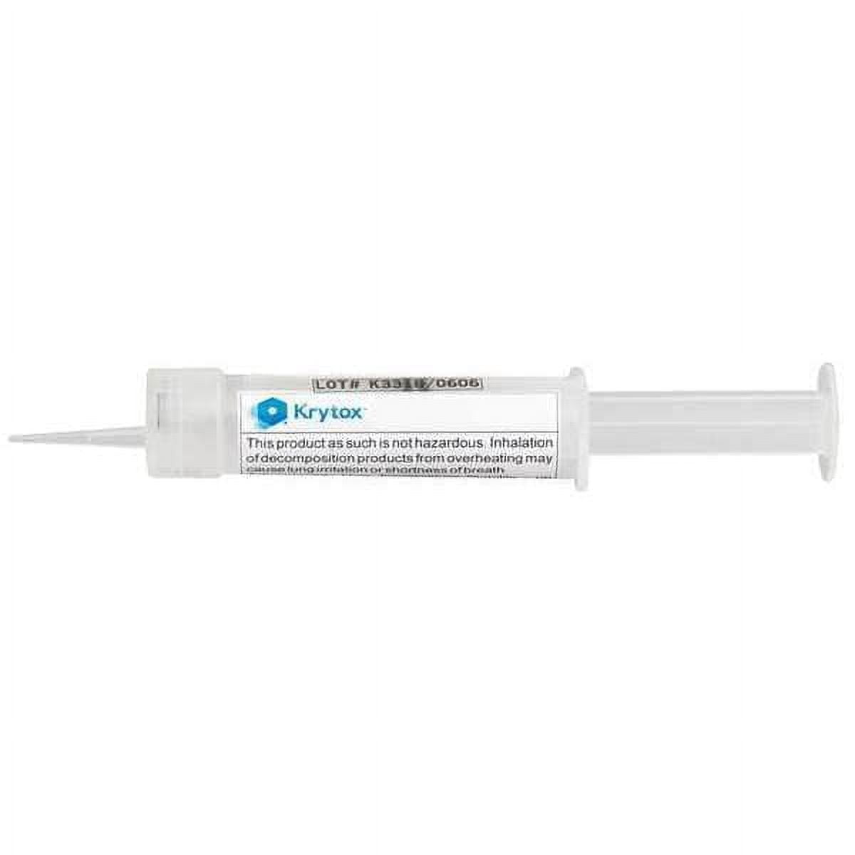 Krytox Grease, Syringe, 0.5 oz. GPL-214 - Walmart.com