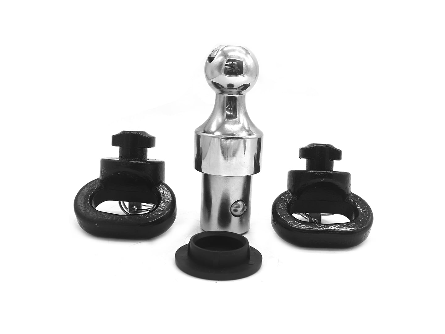 Kselythan 1 Set Steel 60638 Puck System Gooseneck Hitch Ball Kit,2-5/16 ...