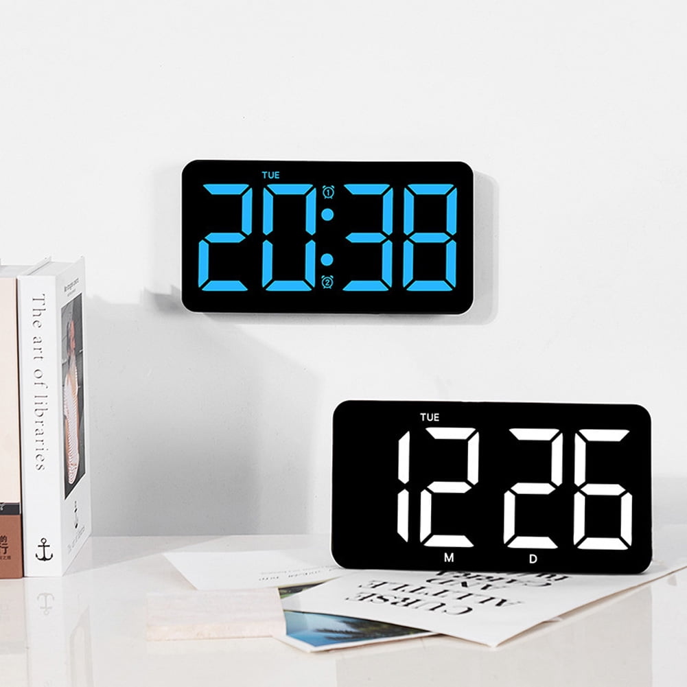 Kselythan 10.5" Digital Clock, Digital Clock With Remote Control, LED ...