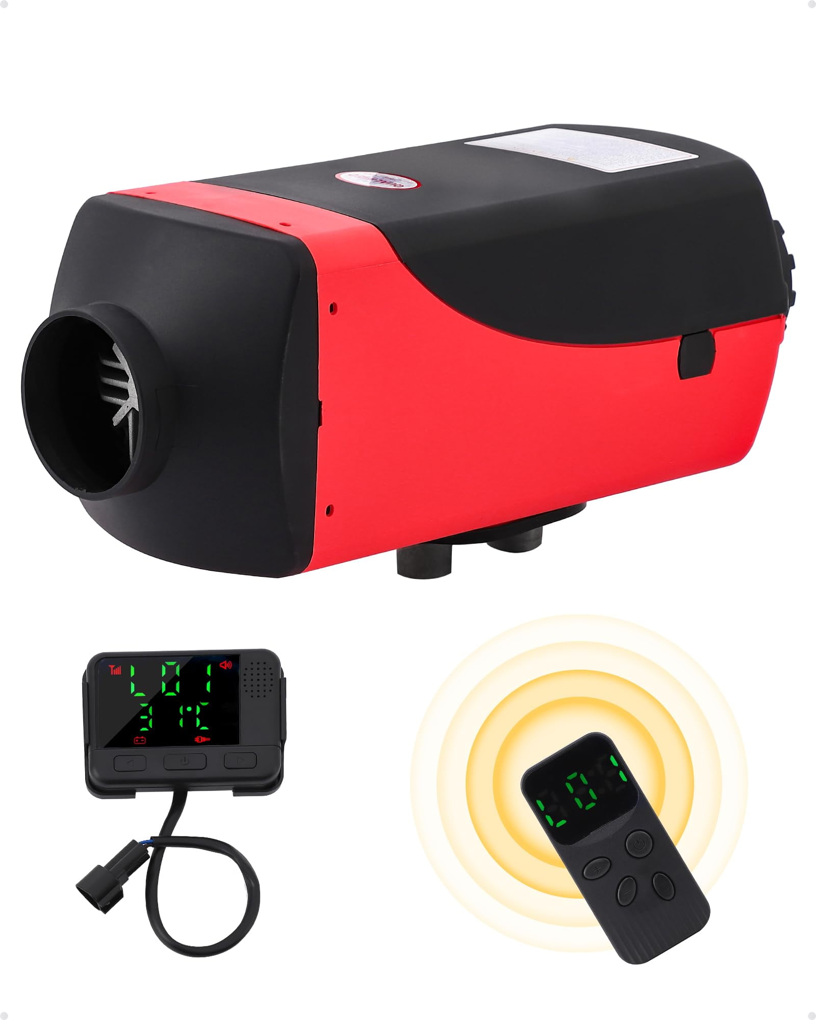 Kselythan 12V Diesel Heater, Small Diesel Heater with Wireless Remote ...