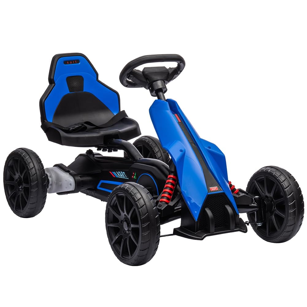 Kselythan 12V Electric Drift Kart, 7Ah Battery Powered 35W Motor ...