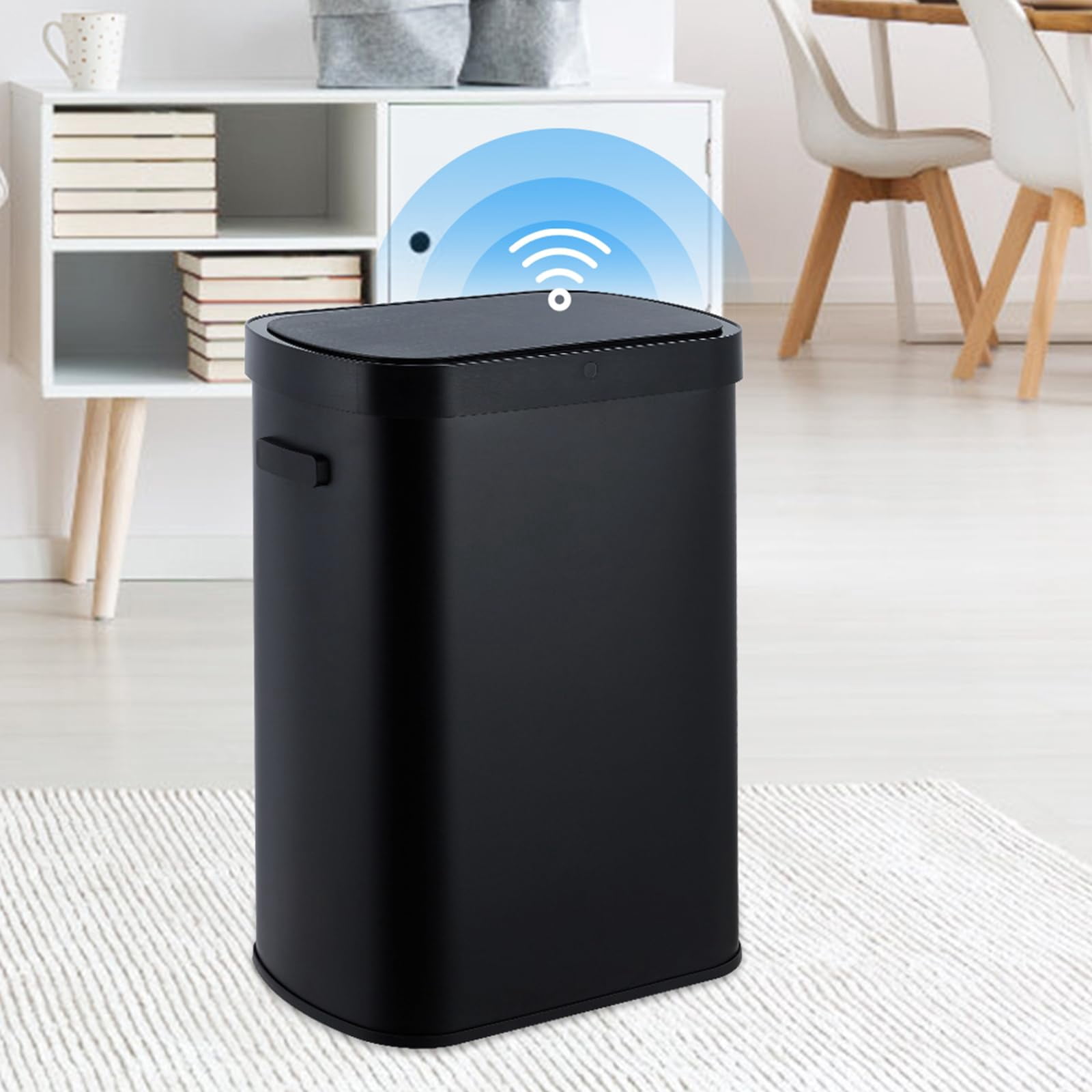 Kselythan 13 Gal/50 L Automatic Trash Can, Touchless Waste Bins Smart ...