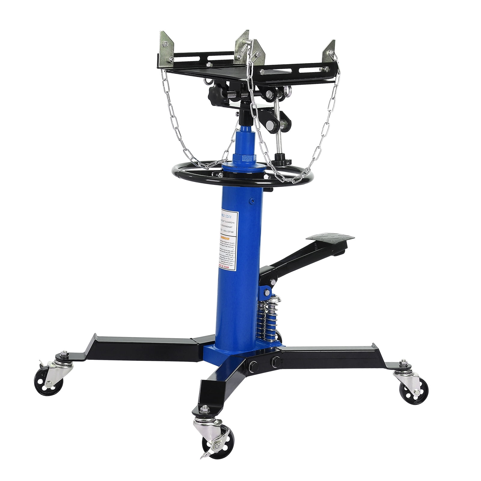 Kselythan 1322 LBS Hydraulic Transmission Jack, 2-Stage Telescoping ...