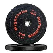 BalanceFrom Cast Iron Olympic 2-Inch Plate Weight Plate, 245 lbs Set ...