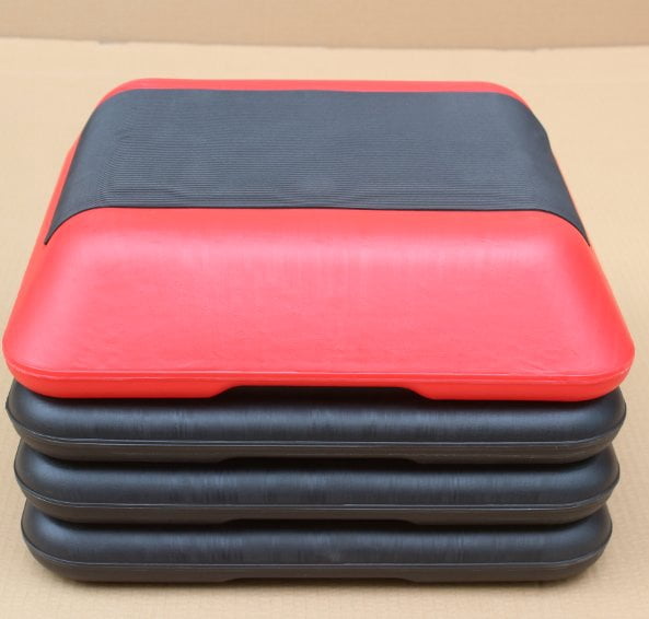 Kselythan 16"x16" Adjustable High Step Aerobic Platform, With 4 Risers ...