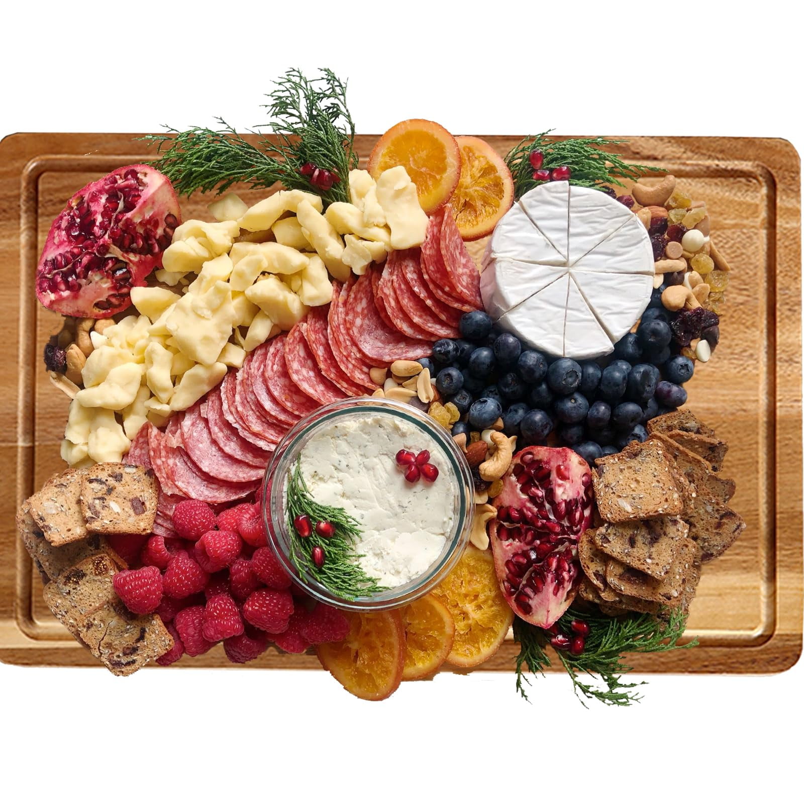 Kselythan 18x12 Acacia Wood Cutting Board Kitchen,Wooden Board Meats ...