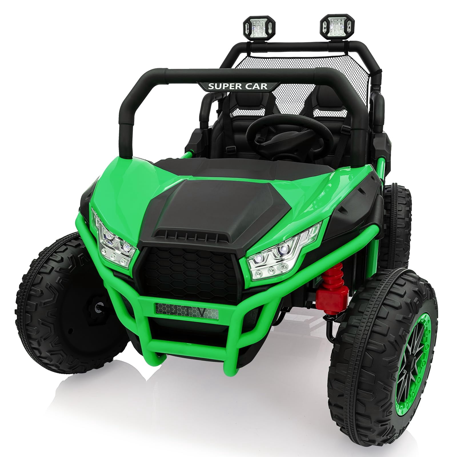 Kselythan 2 Seater Ride on Car for Kids,24V 2WD Ride On Car Truck UTV ...