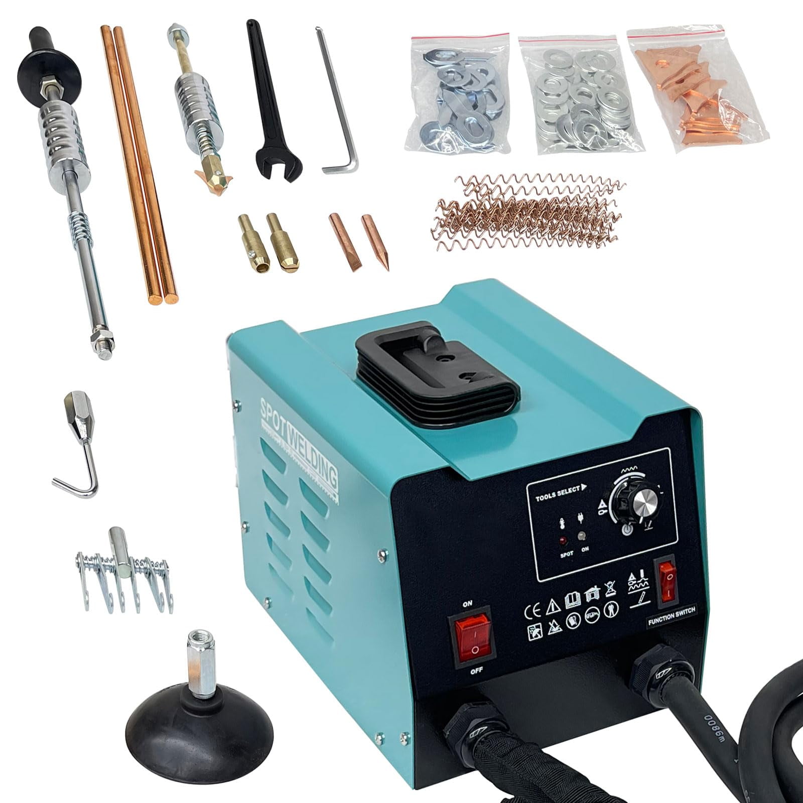 Kselythan 3000W Stud Welder Dent Repair Kit, Auto Spot Welder Dent ...