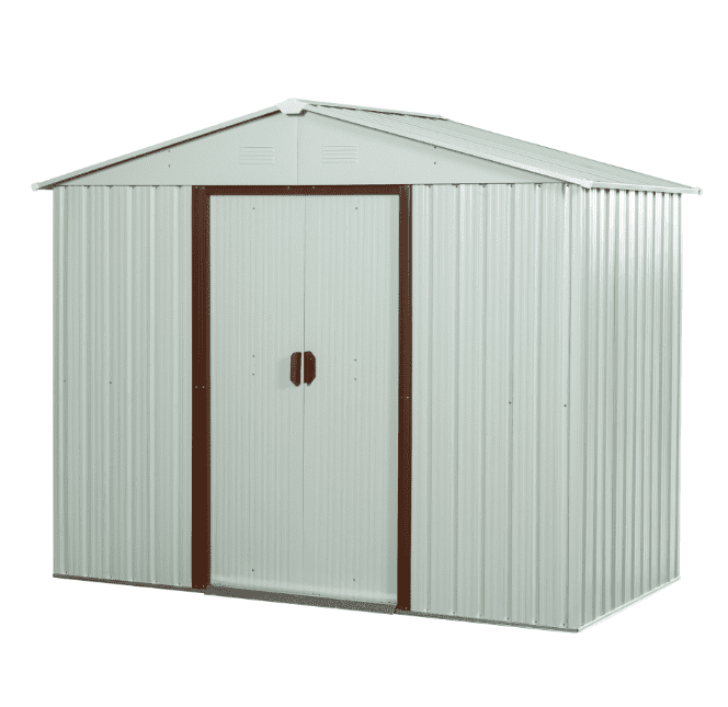 Kselythan 6ft x 5ft Outdoor Metal Storage Shed,With Floor,Window ...