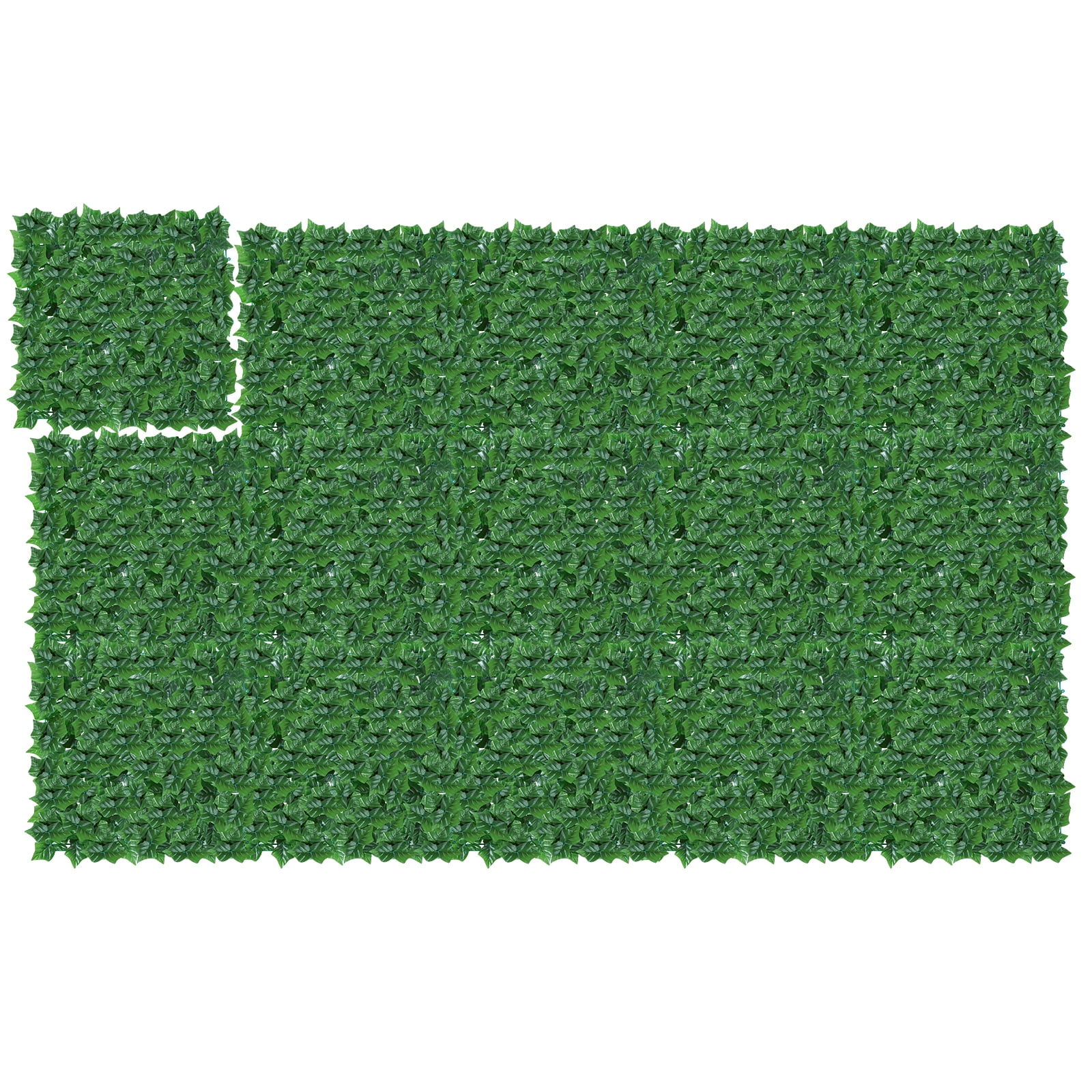 Kselythan Artificial Ivy Privacy Fence, 59x98.4in Faux Ivy Hedge ...