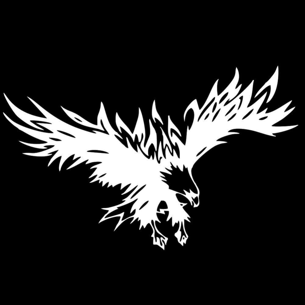 Kselythan Flying Wings Hawk Car Decals,Universal Car Hood Body Side ...