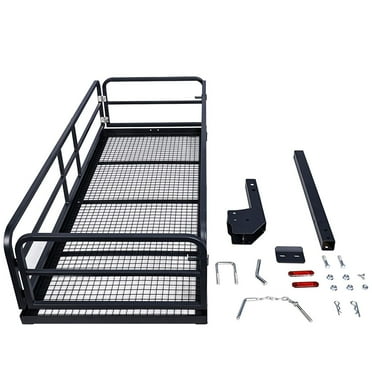 Kselythan Hitch-Mounted Cargo Carrier,Rear Luggage Carrier, 750 Lbs ...